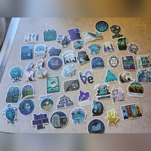 Other | 5 Haunted Mansion Stickers | Poshmark